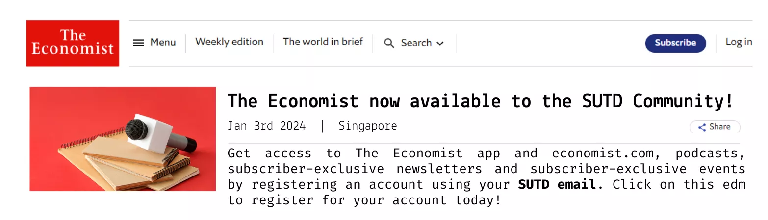 Homepage | SUTD Library